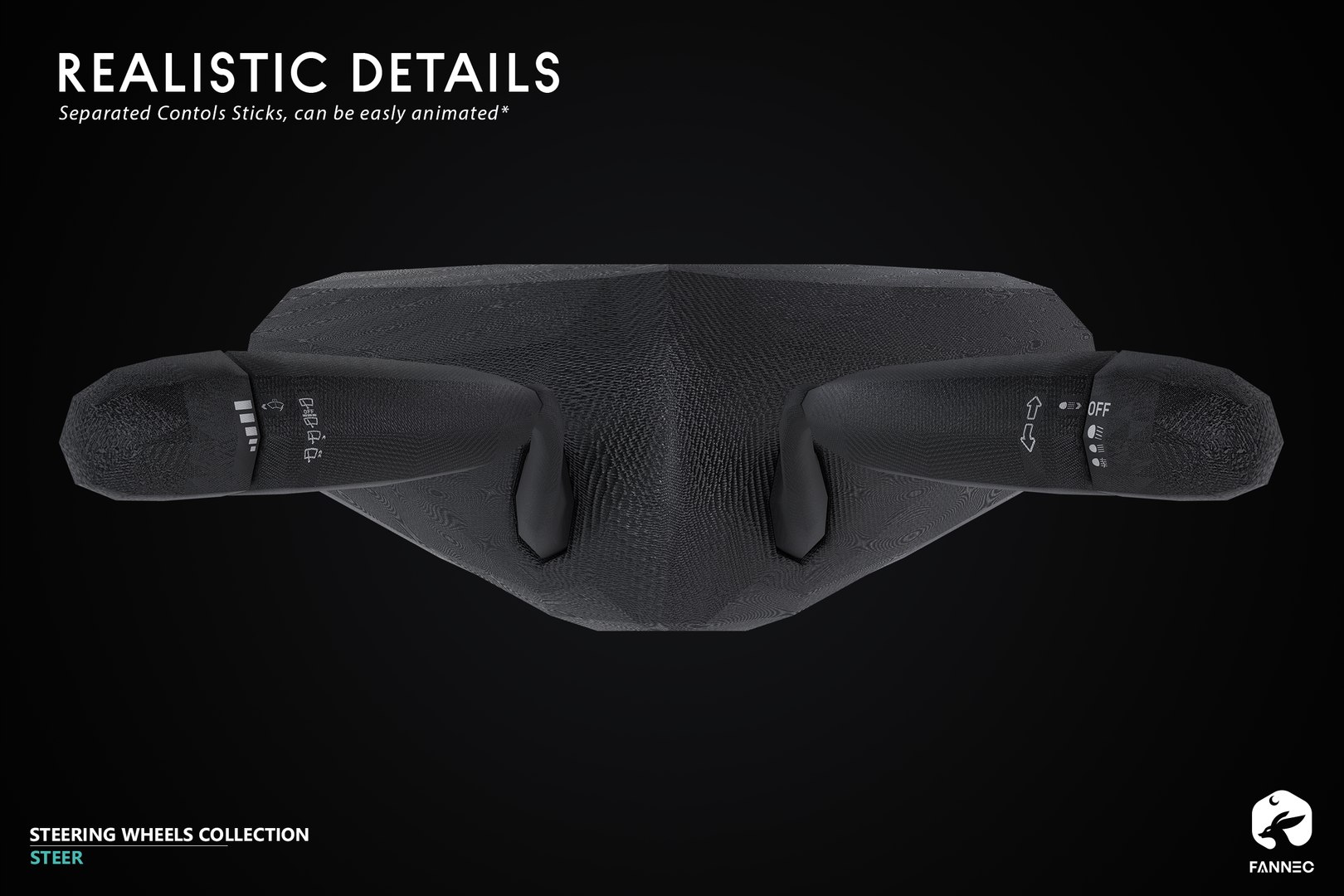 3D STEER - Steering Wheels Collection - Unity - TurboSquid 2268385