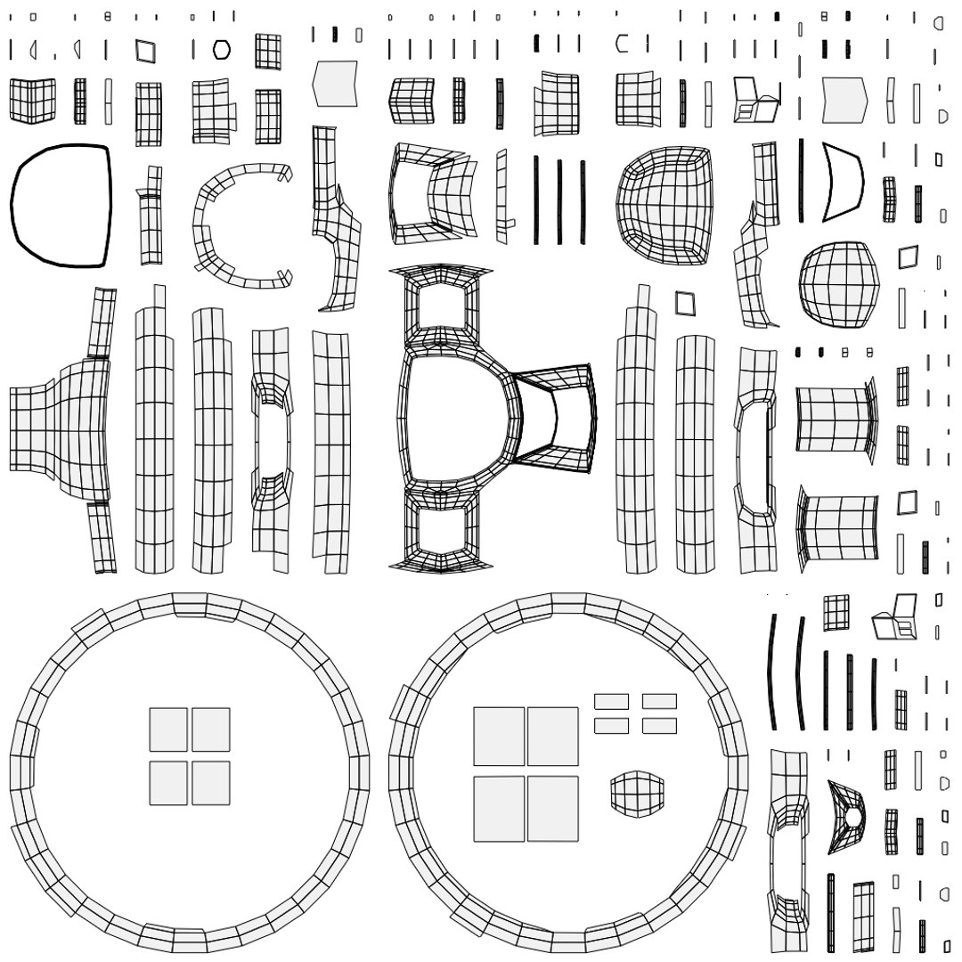 3D STEER - Steering Wheels Collection - Unity - TurboSquid 2268385