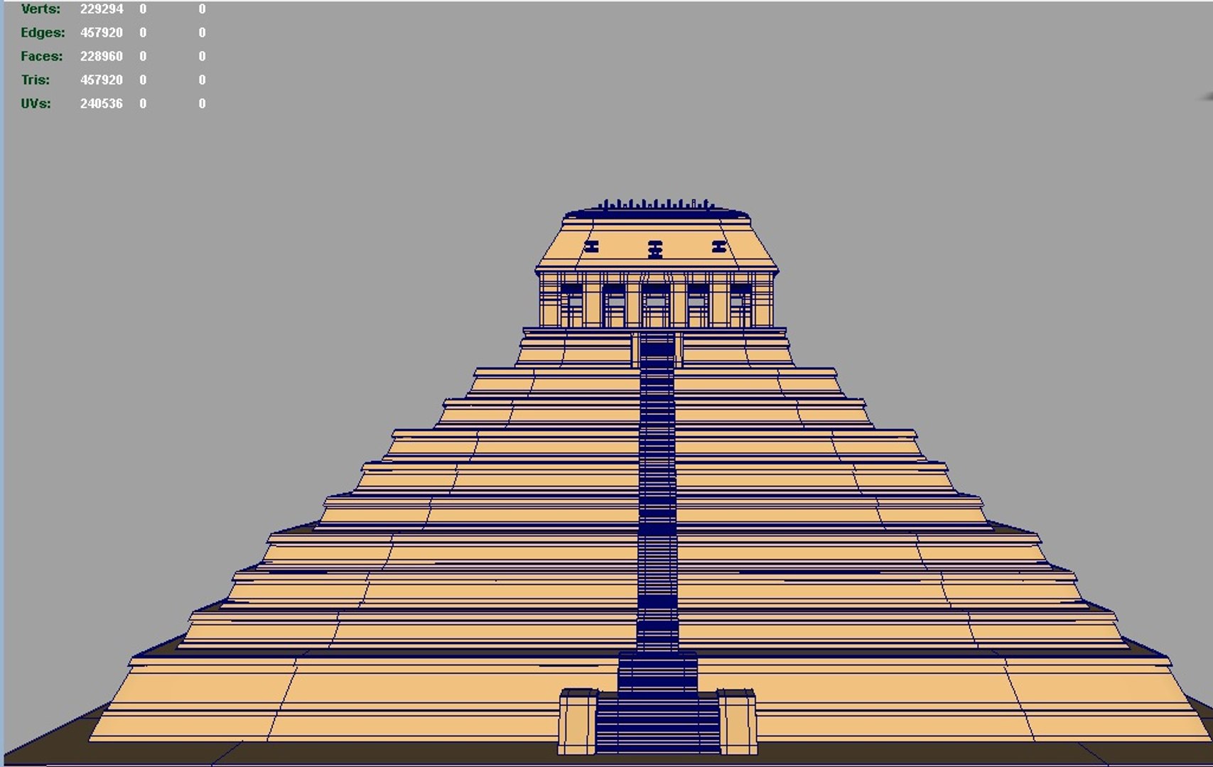 3d History Pyramids Model