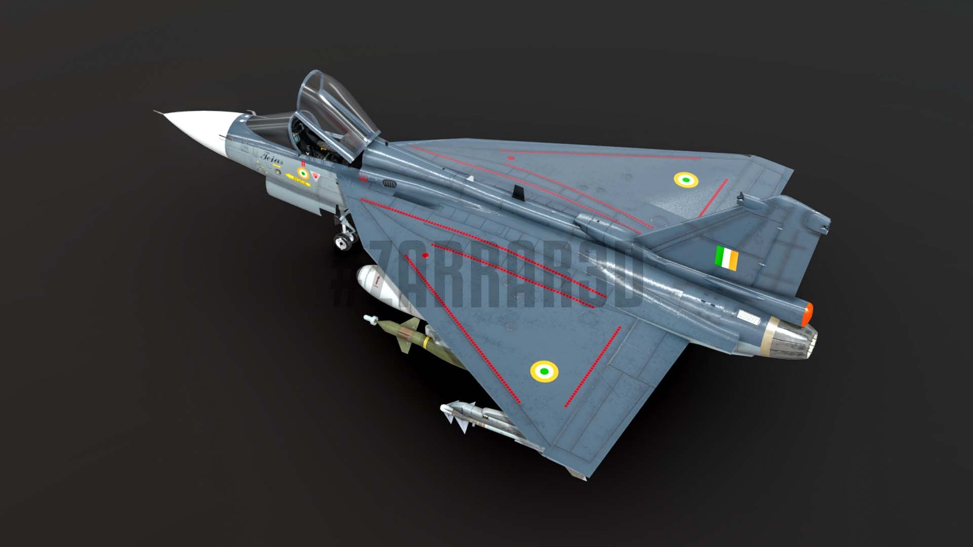 LCA Tejas MK1 3D - TurboSquid 1767074
