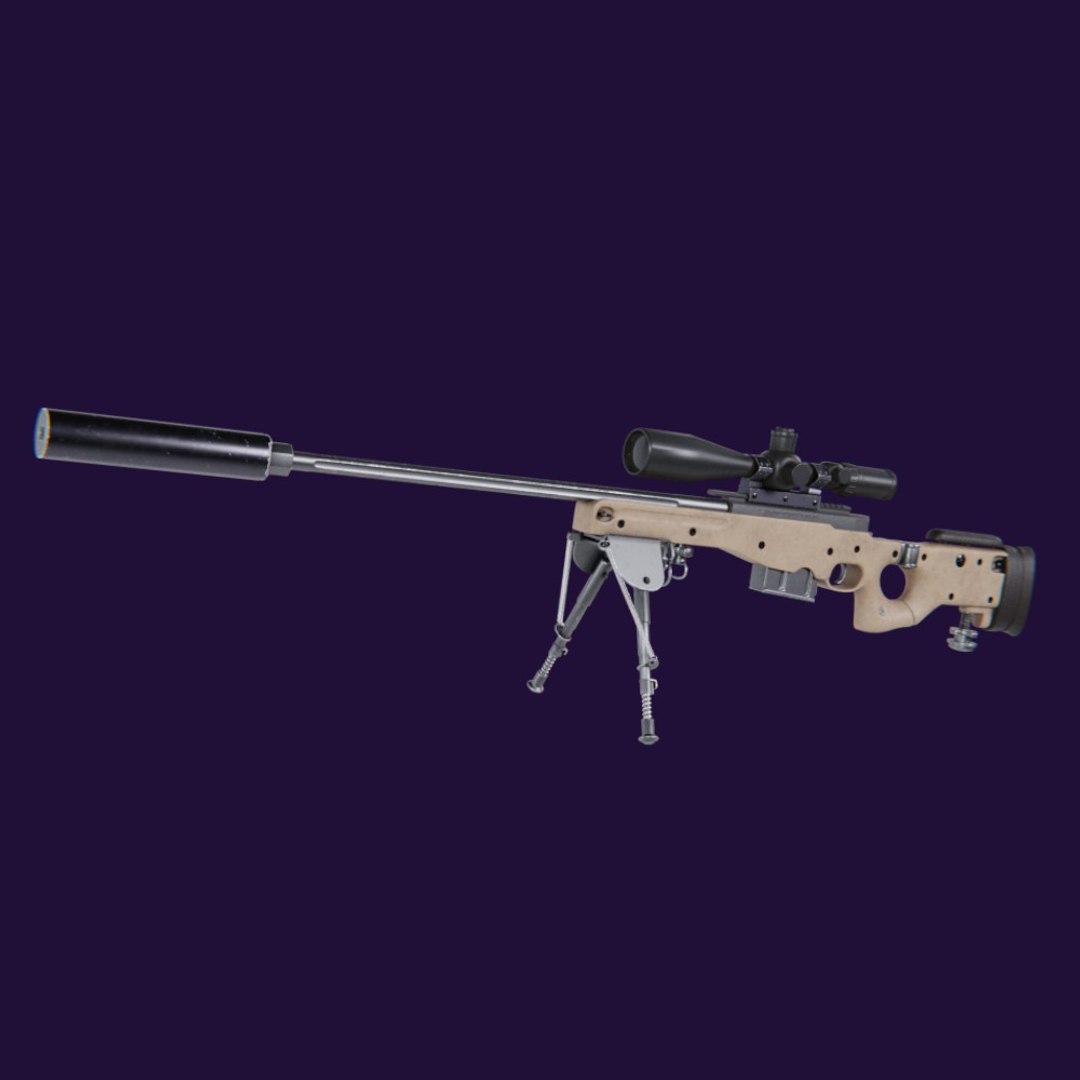 AWM Sniper Rifle Modelo 3D - TurboSquid 1954773