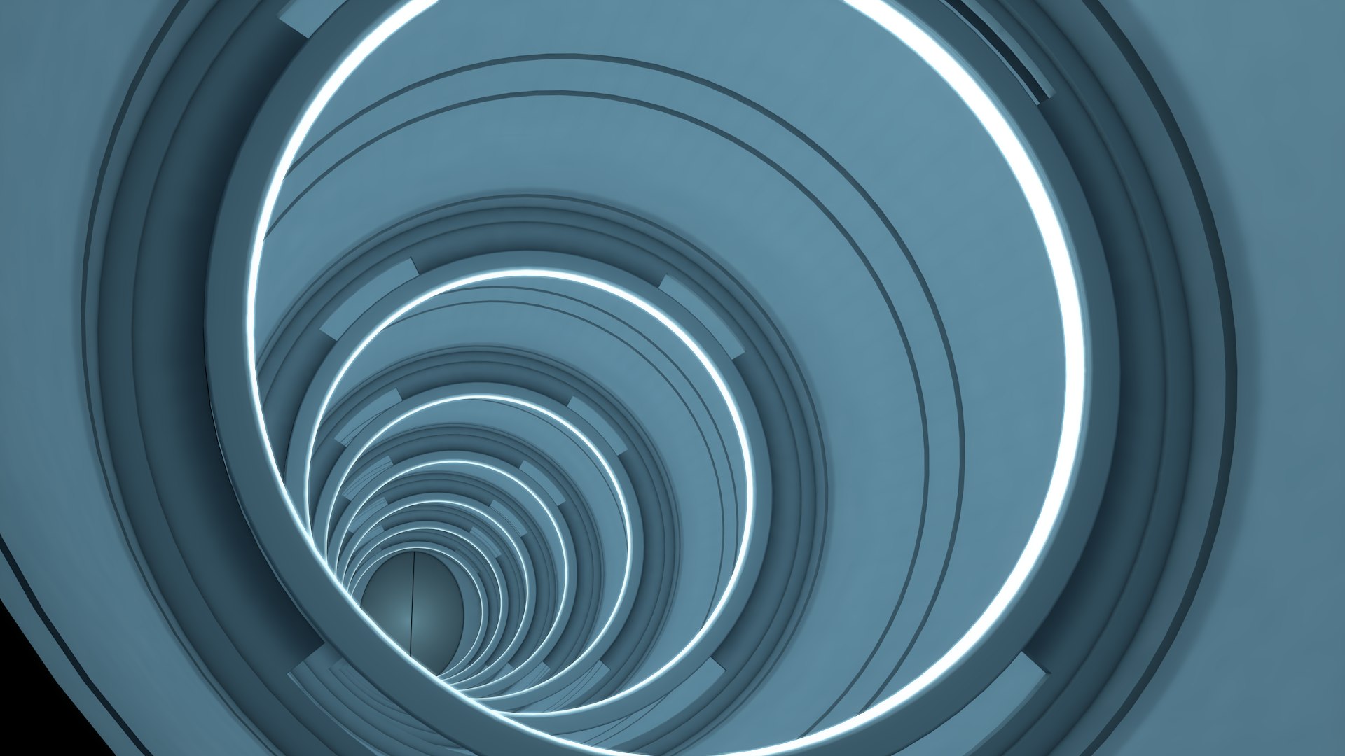 Sci Fi Tunnel 3D - TurboSquid 2323396