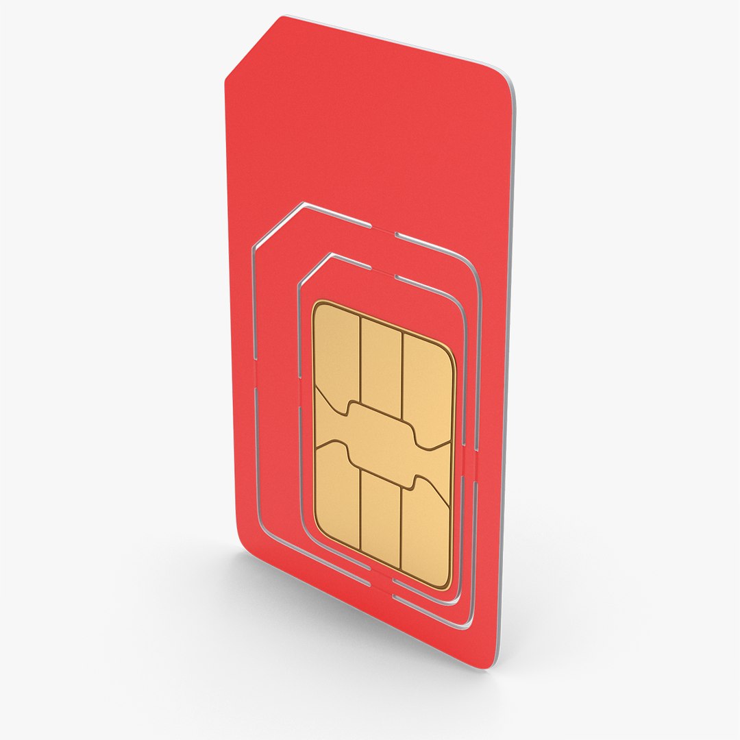 Mobile Sim Card 3D model - TurboSquid 2033524