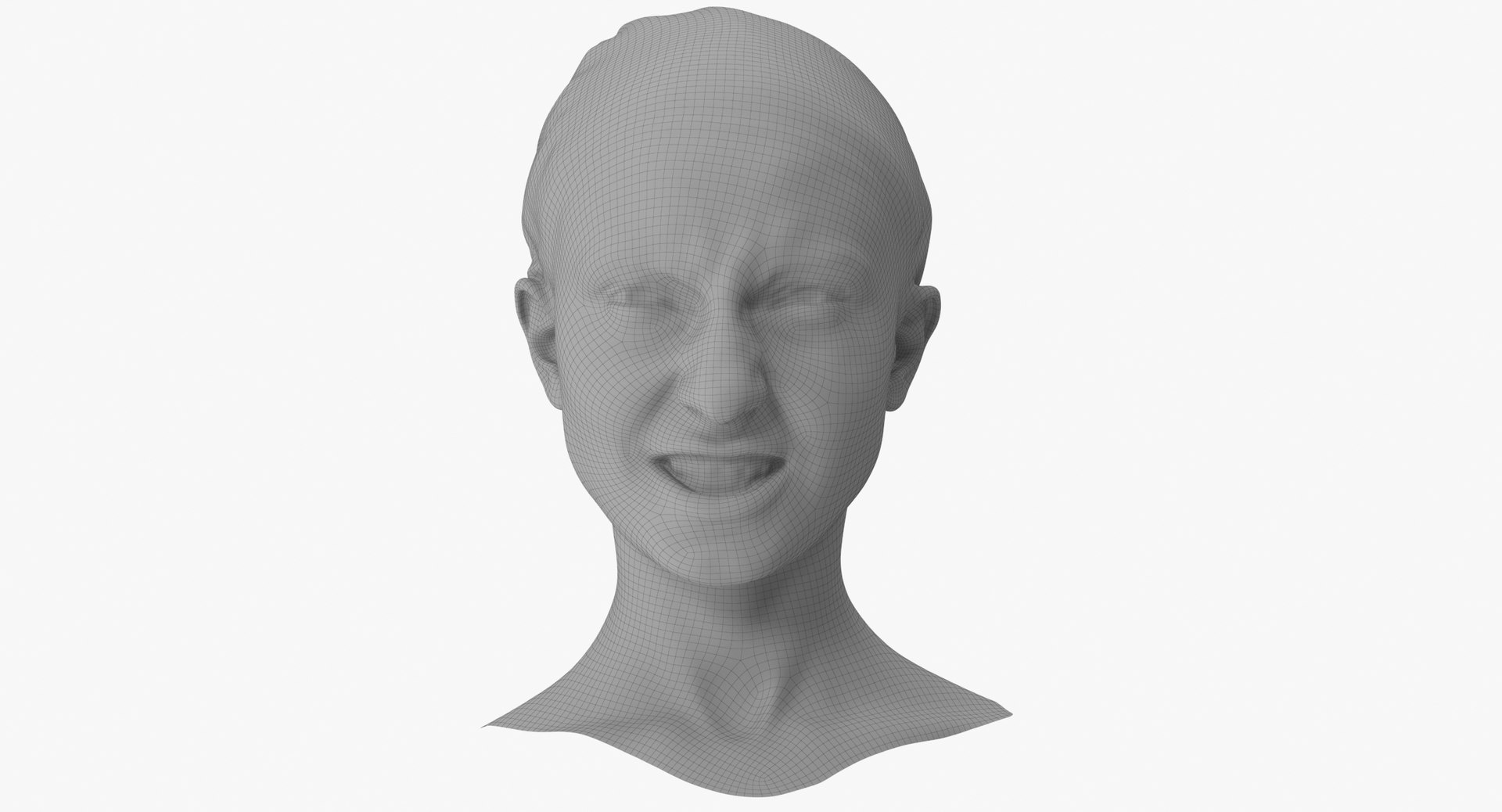 3D Joy Human Head Anger Clean Scan Model - TurboSquid 1740092