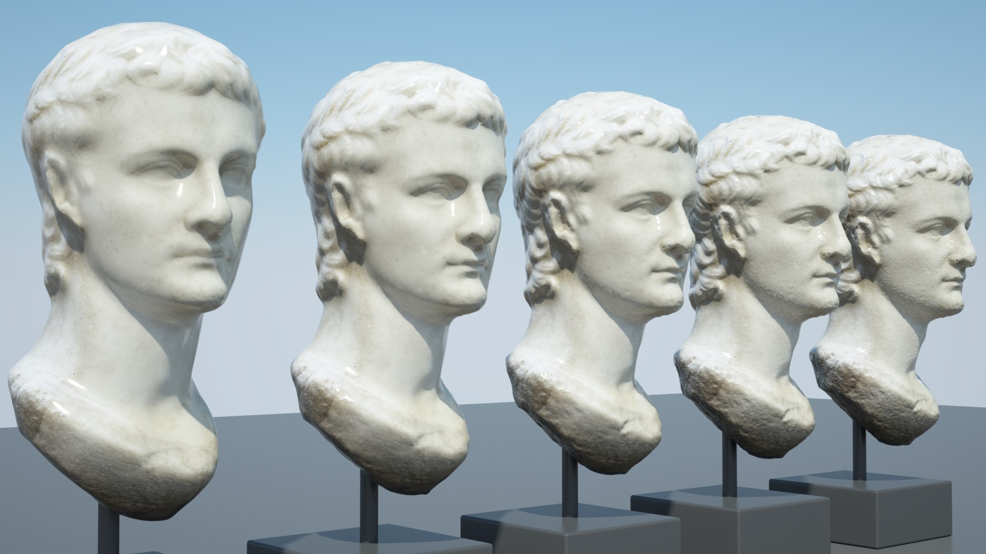 3D roman caligula - TurboSquid 1444522