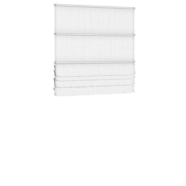 roman shades 3d model