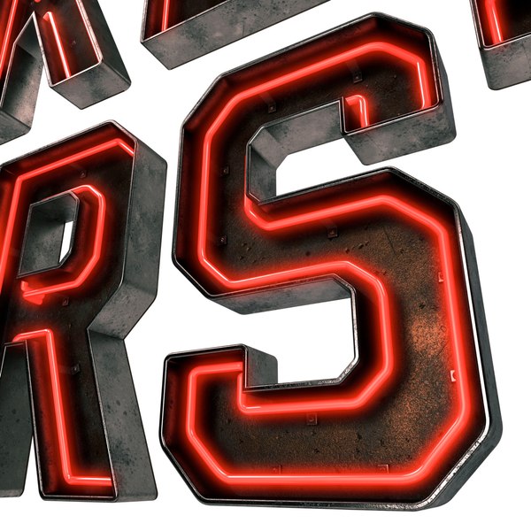 Free 3D Alphabet Models | TurboSquid
