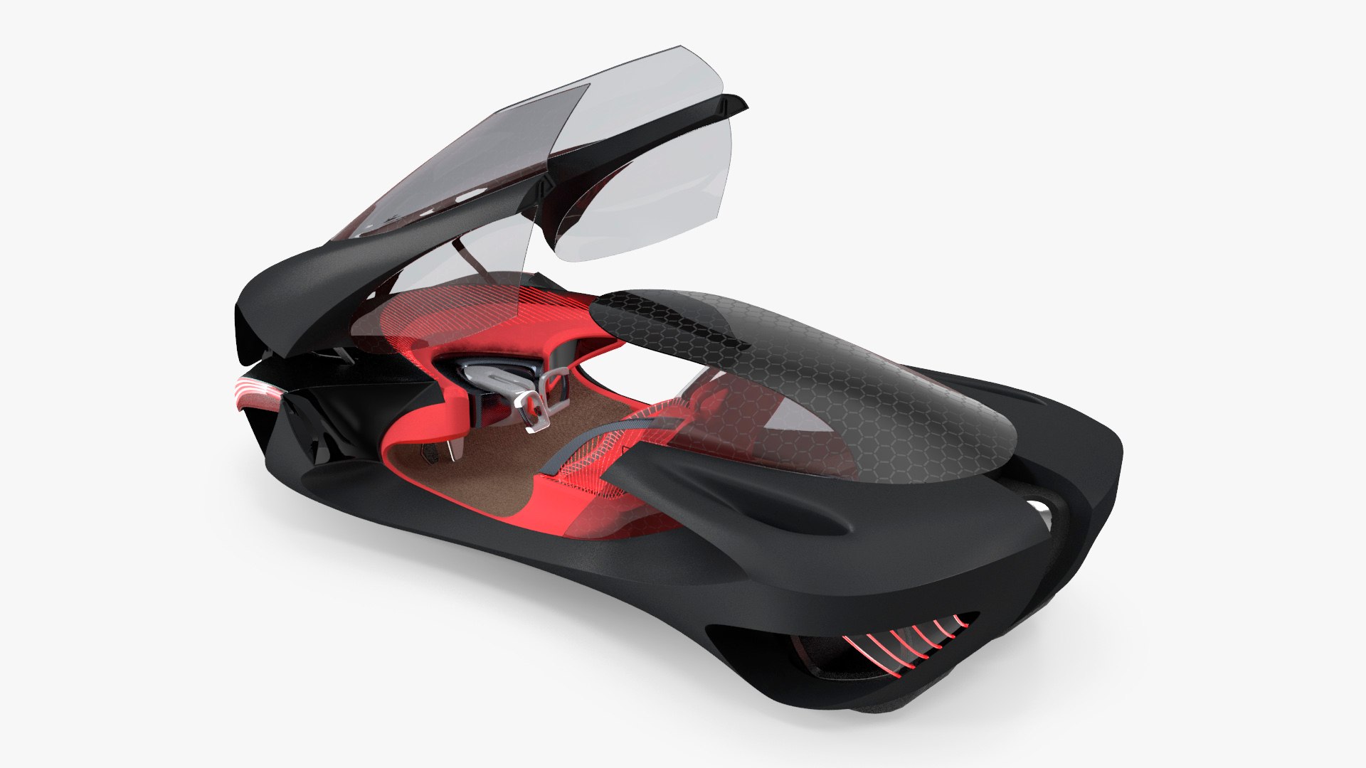 Futuristic Flying Car Rigged For Maya 3D - TurboSquid 2247275