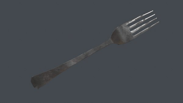 3d fork model