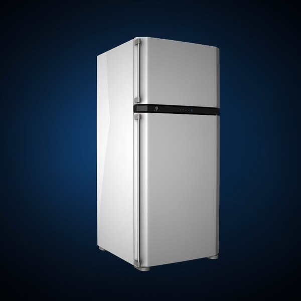 sharp refrigerator 3d model