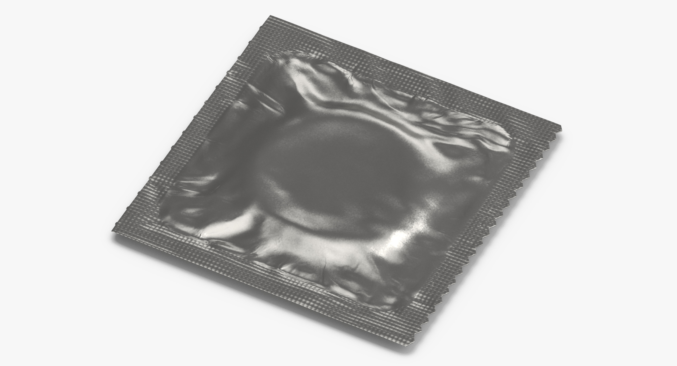 Condom Wrapped Silver 3d Model Turbosquid 1335090