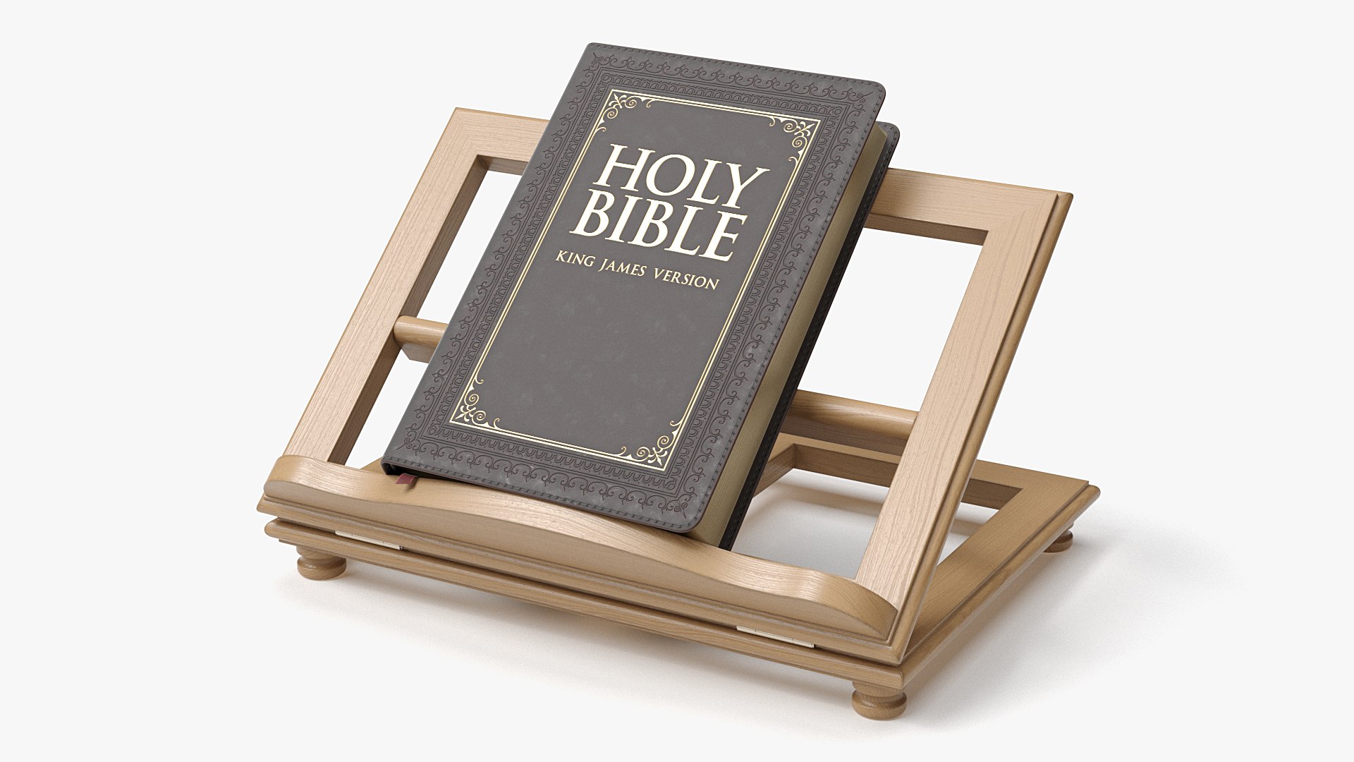 Realistic Holy Bible Book 3D Model - TurboSquid 1451380