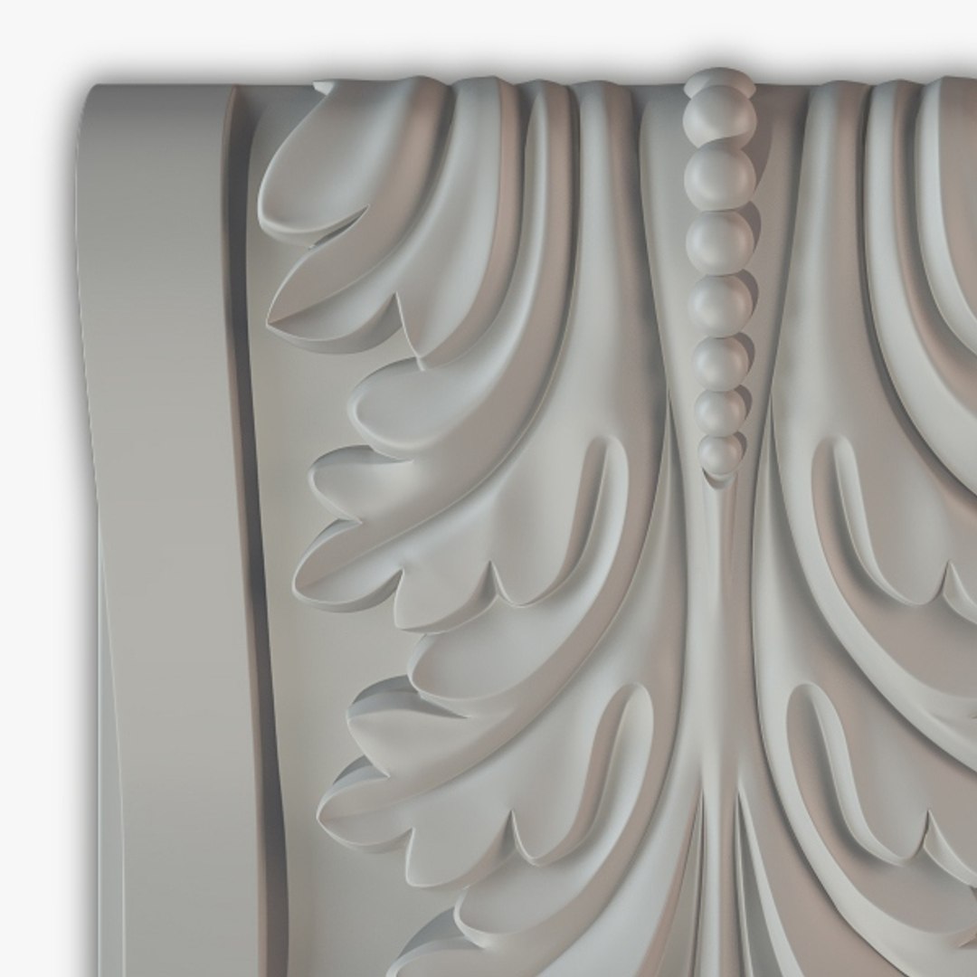 3d model decorate classical