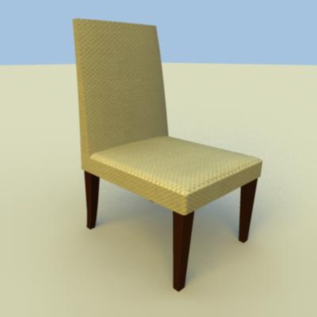 3d Model Of Chair