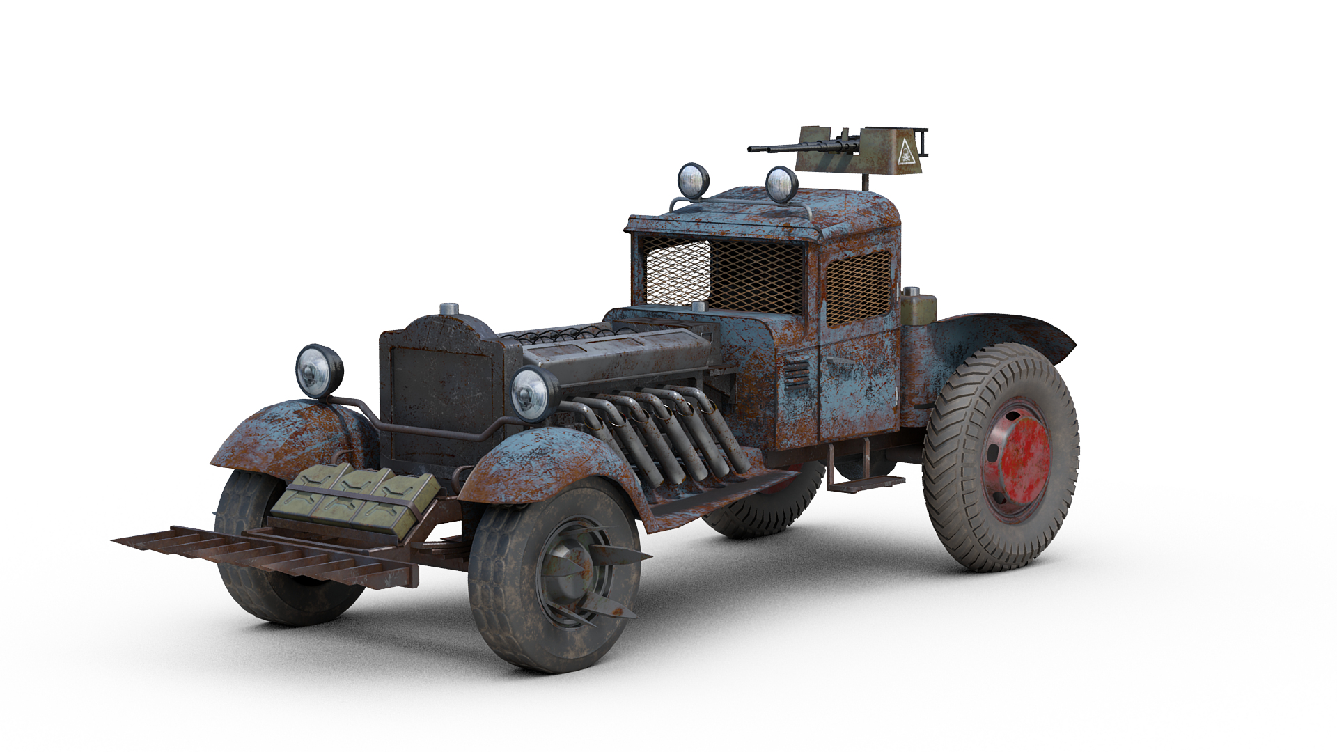 Post Apocalyptic Hot Rod 3D model - TurboSquid 1720207