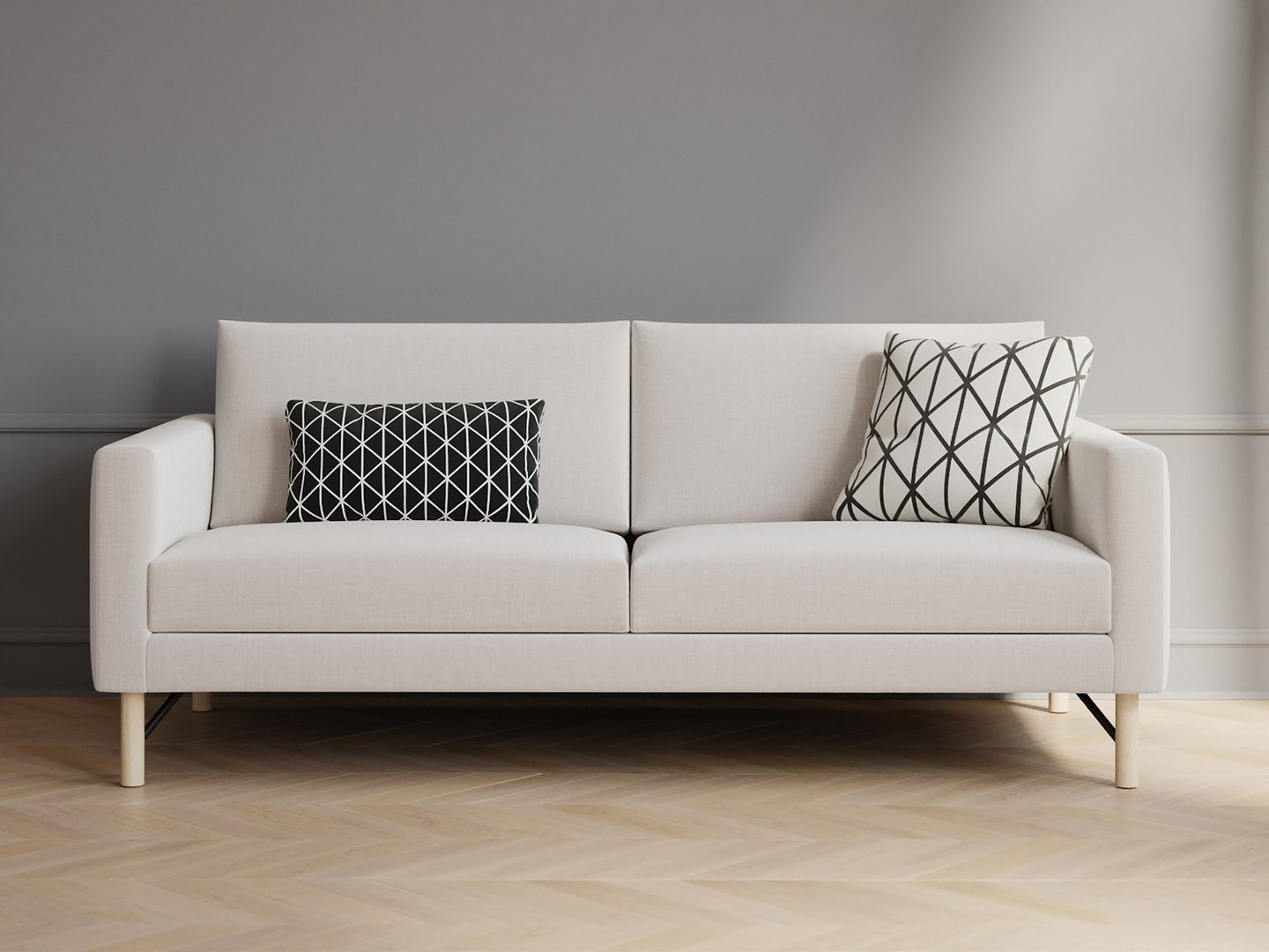 3D Model Friend Sofa 185 - TurboSquid 2195621