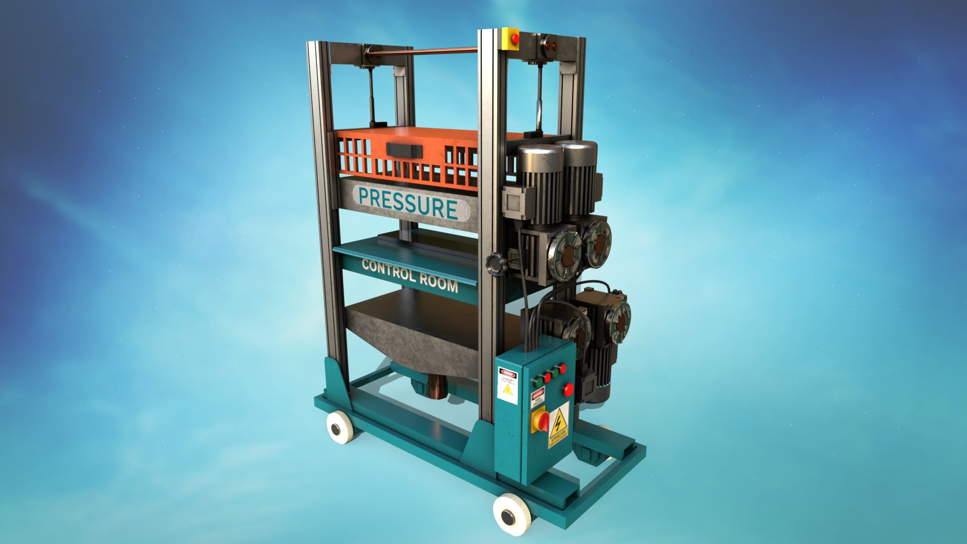 Industrial Machines 05 3D Model - TurboSquid 2103297