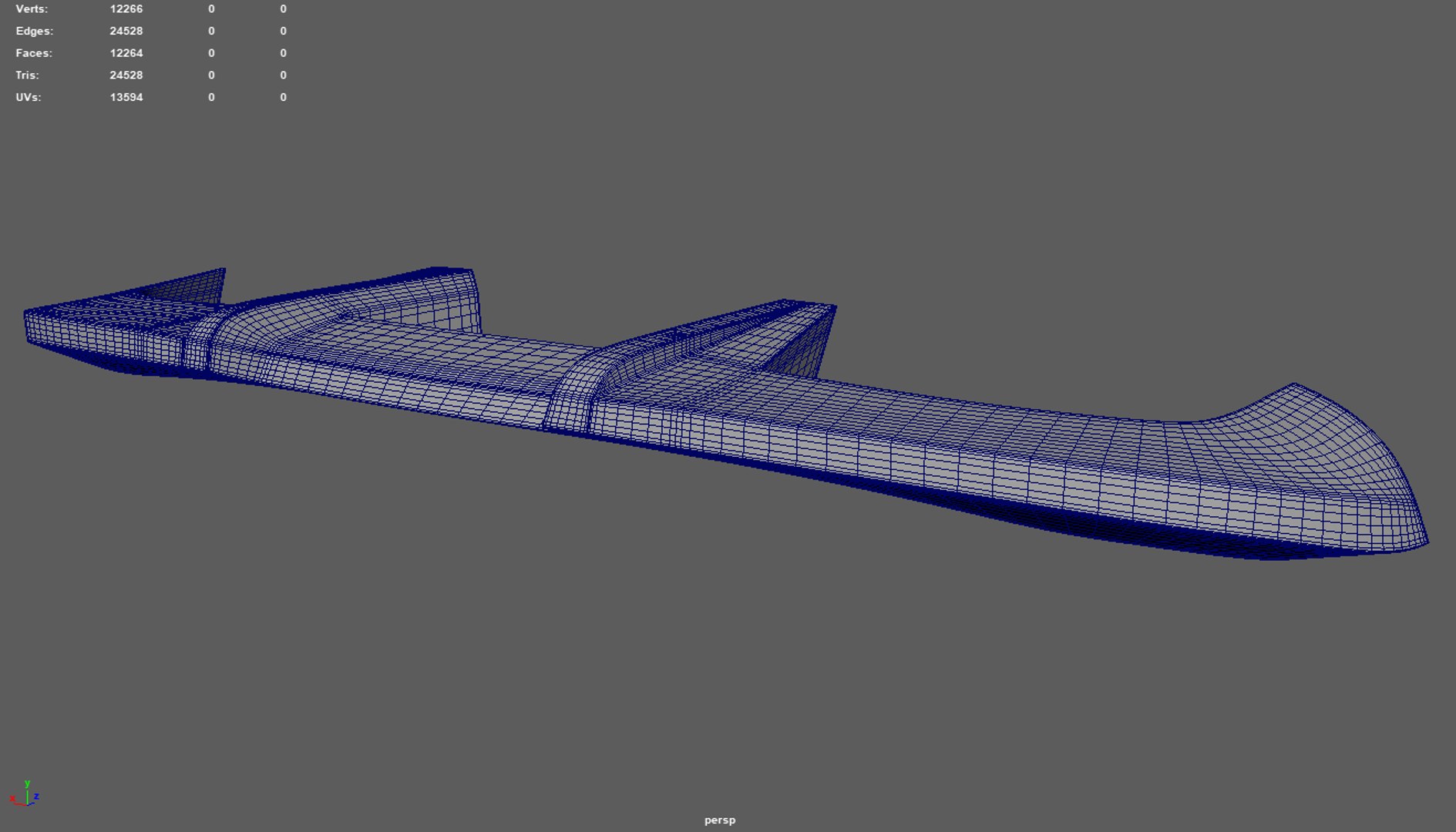 3D Car Spoiler 014 - TurboSquid 2061018