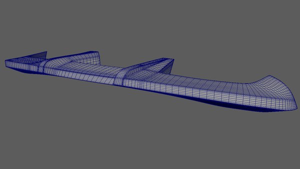 modelo 3d Car Spoiler 014 - TurboSquid 2061018