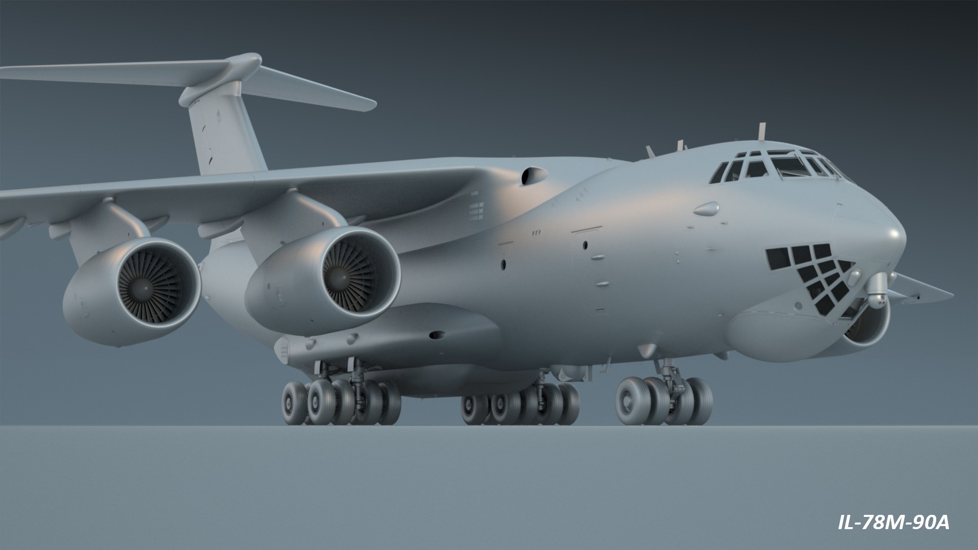 3D model il-76md-90a il-78m-90a aircraft - TurboSquid 1366519