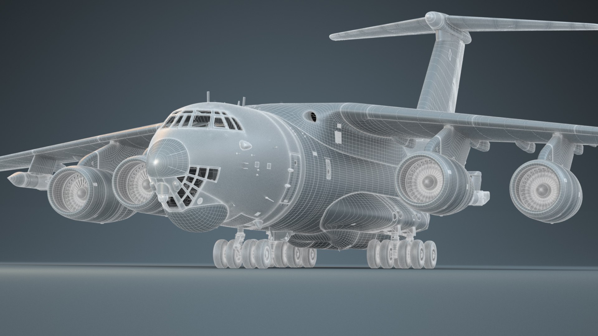 3D model il-76md-90a il-78m-90a aircraft - TurboSquid 1366519
