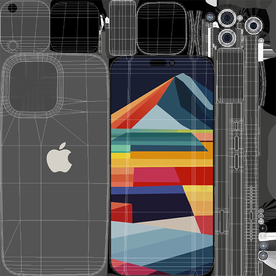 3D iphone 15 pro max1 model - TurboSquid 2119319