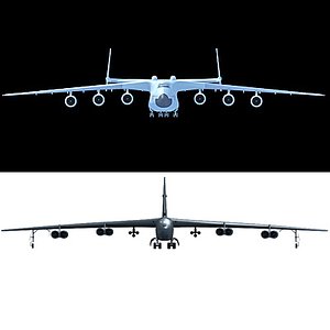 3D Boeing B-52 Stratofortress Models - Browse & Download Formats ...