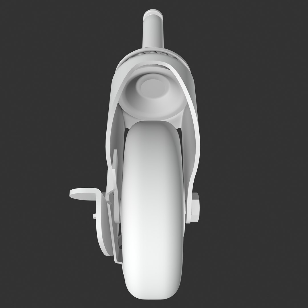 3d Caster Wheel Model