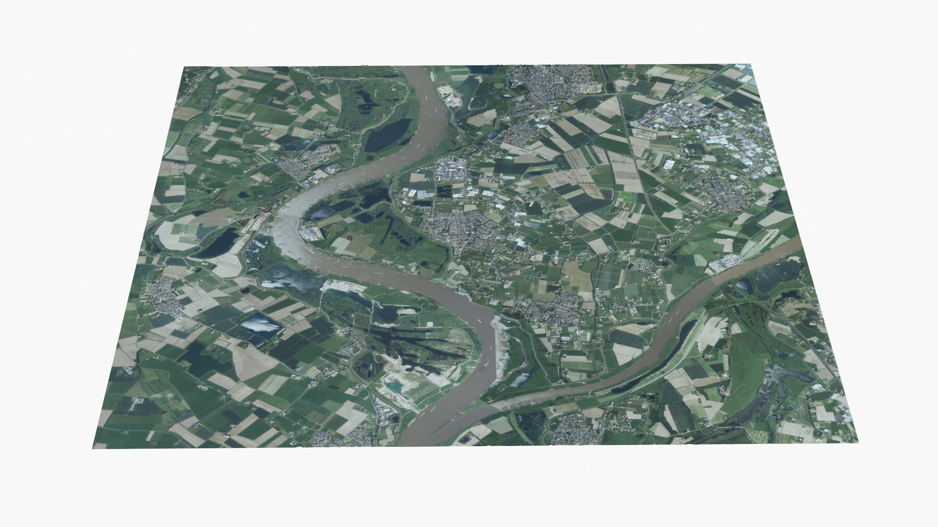 Netherlands Landscape Towns Model - TurboSquid 2218980