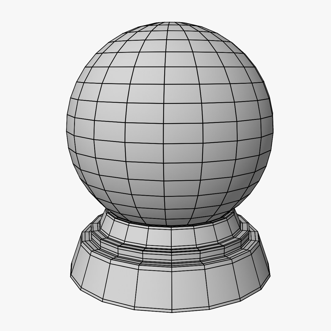 Crystal Ball 3d Model