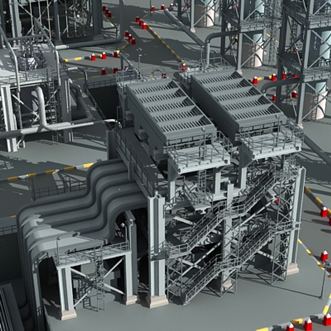 Industrial Building Dxf