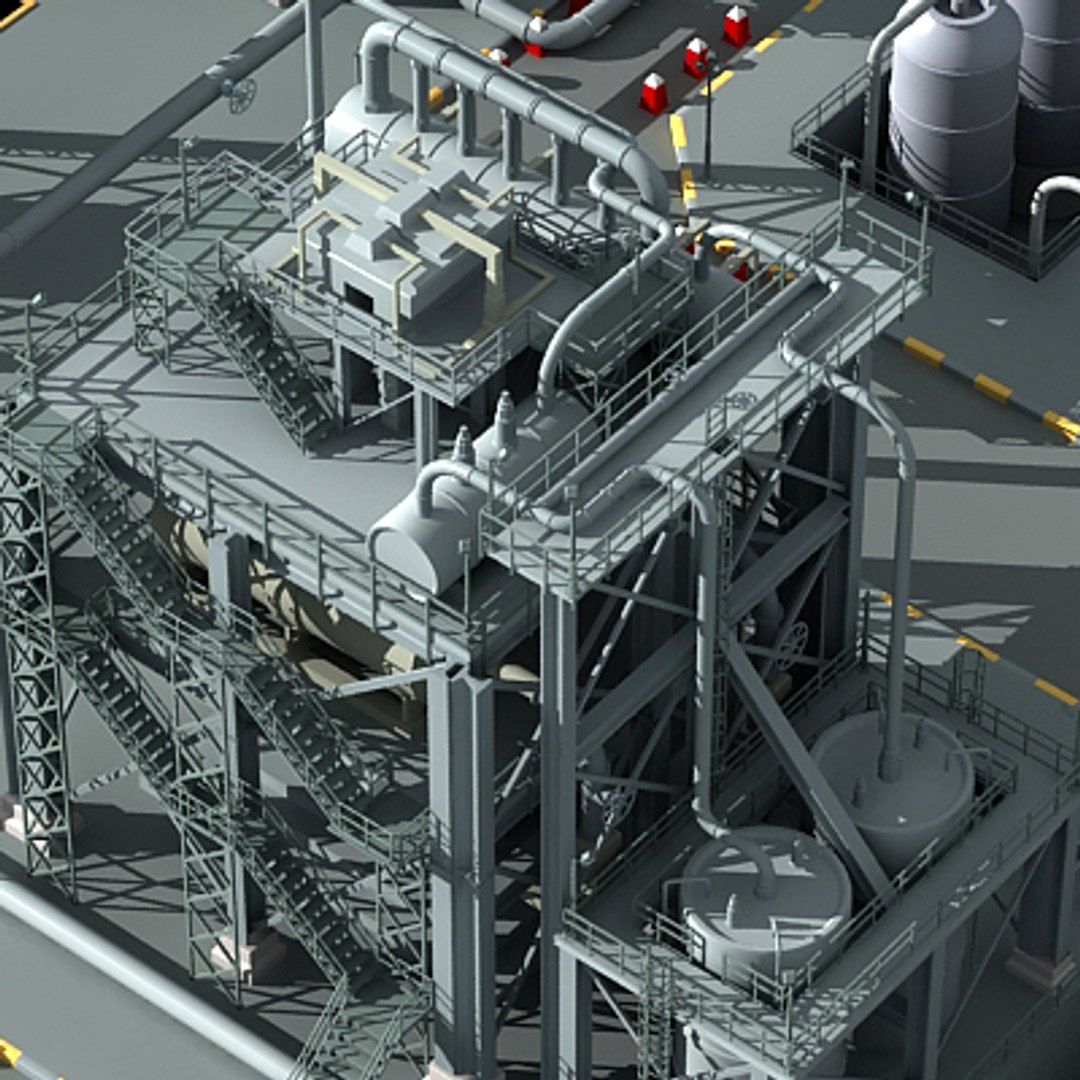 Industrial Building Dxf