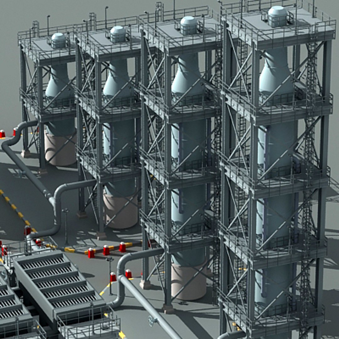 Industrial Building Dxf