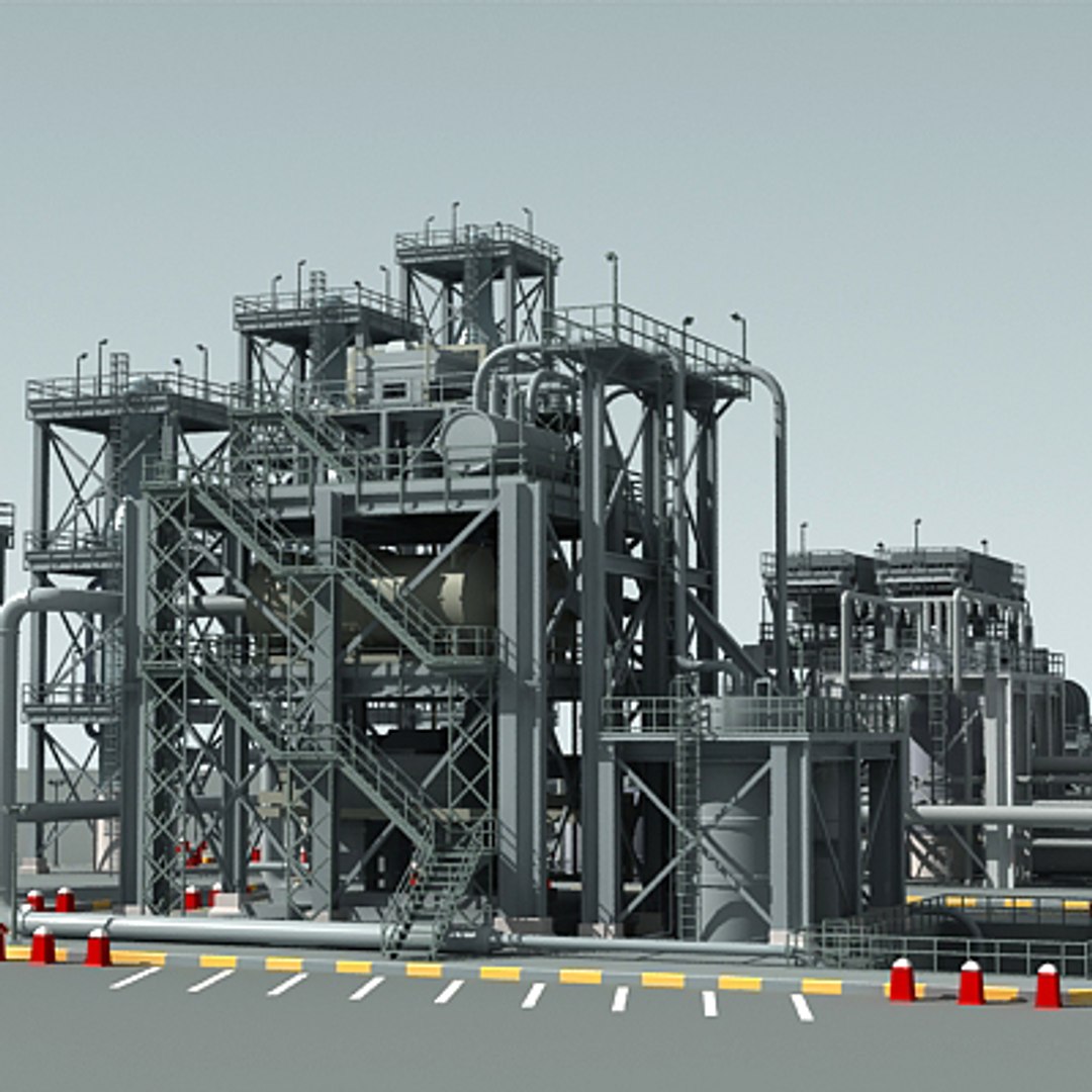 Industrial Building Dxf