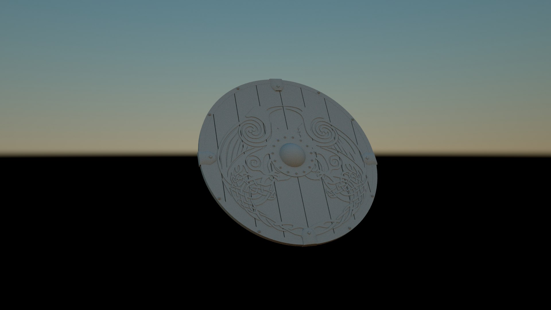 3D Viking Shield Model - TurboSquid 2002281