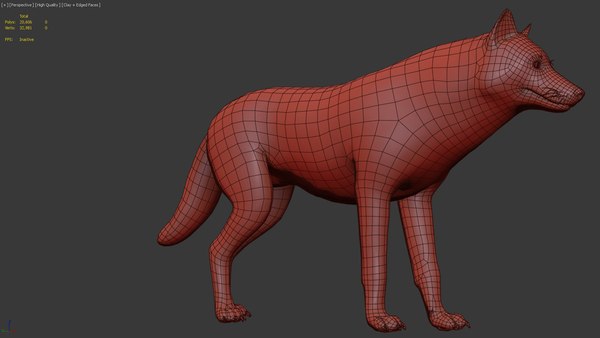 Realistic wolf 3D model - TurboSquid 1713911