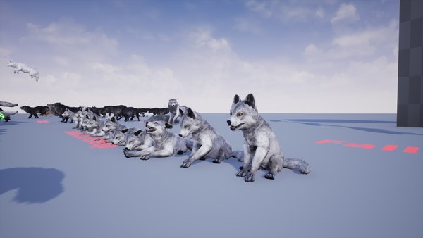 Realistic wolf 3D model - TurboSquid 1713911