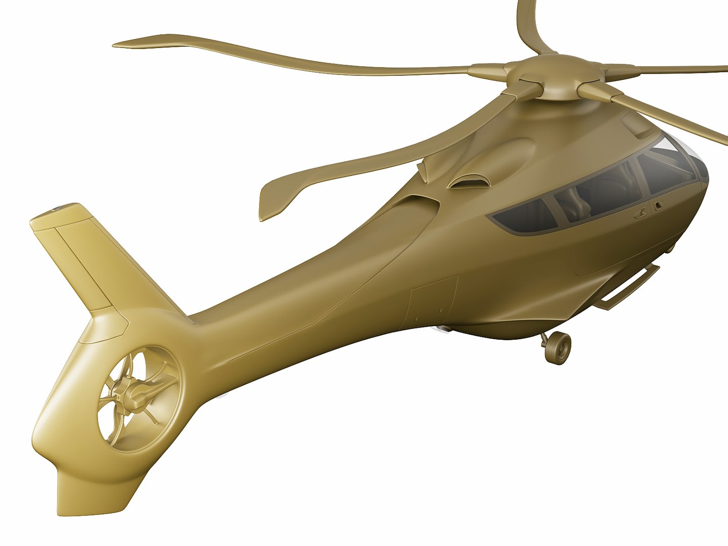 3D model fictional helicopter - TurboSquid 1276629