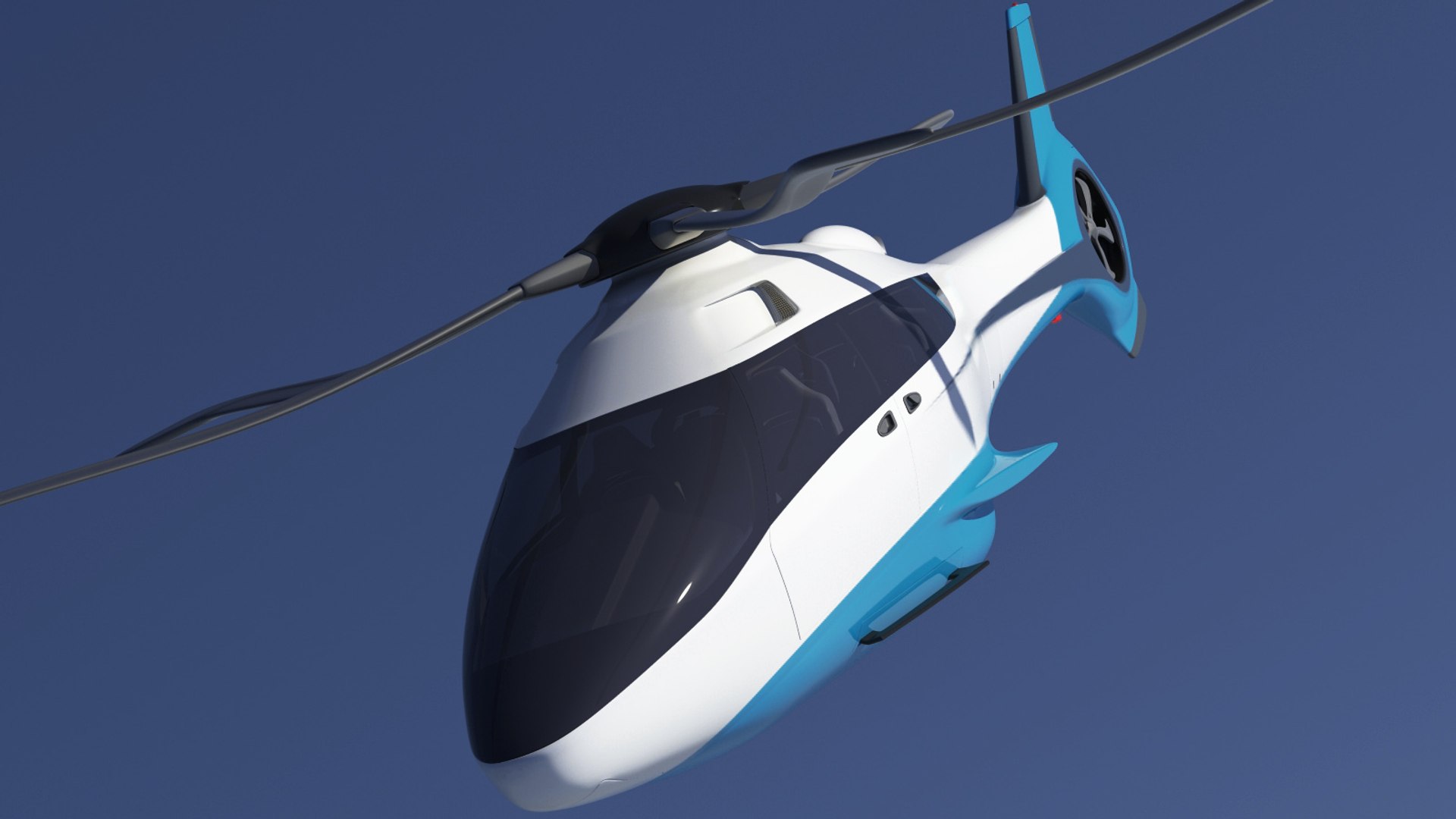 3D model fictional helicopter - TurboSquid 1276629