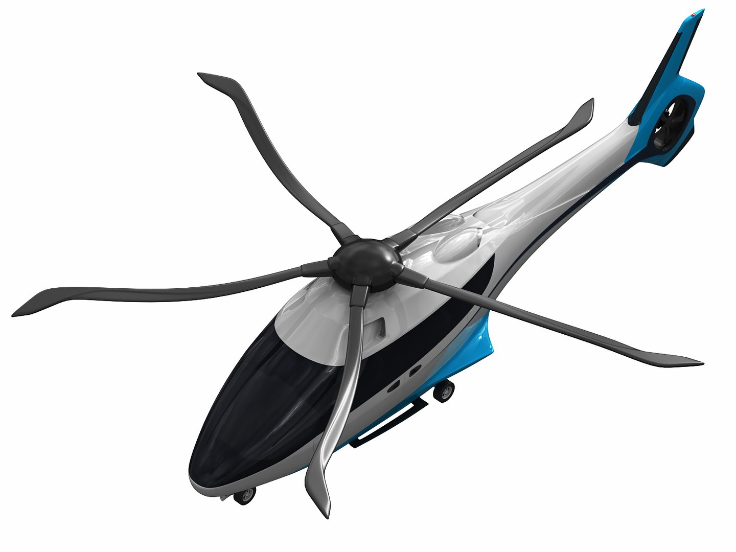 3D model fictional helicopter - TurboSquid 1276629
