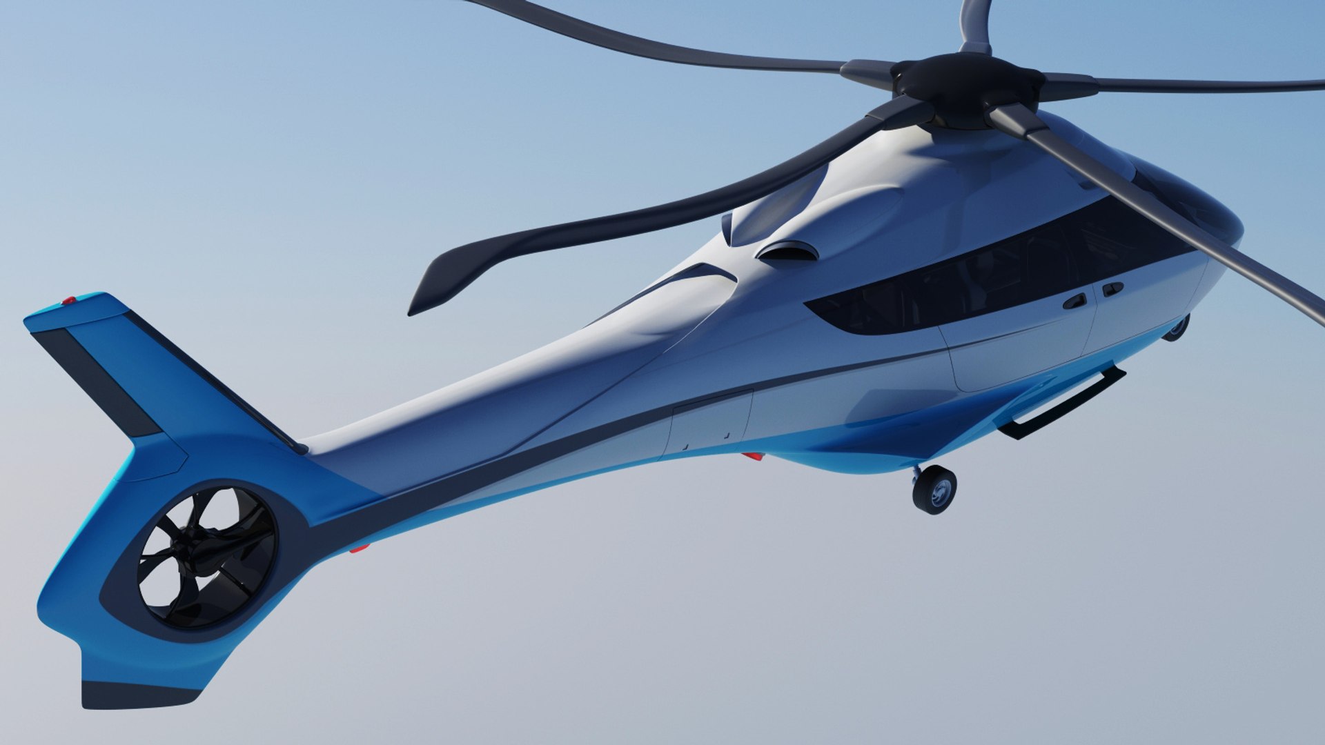3D model fictional helicopter - TurboSquid 1276629