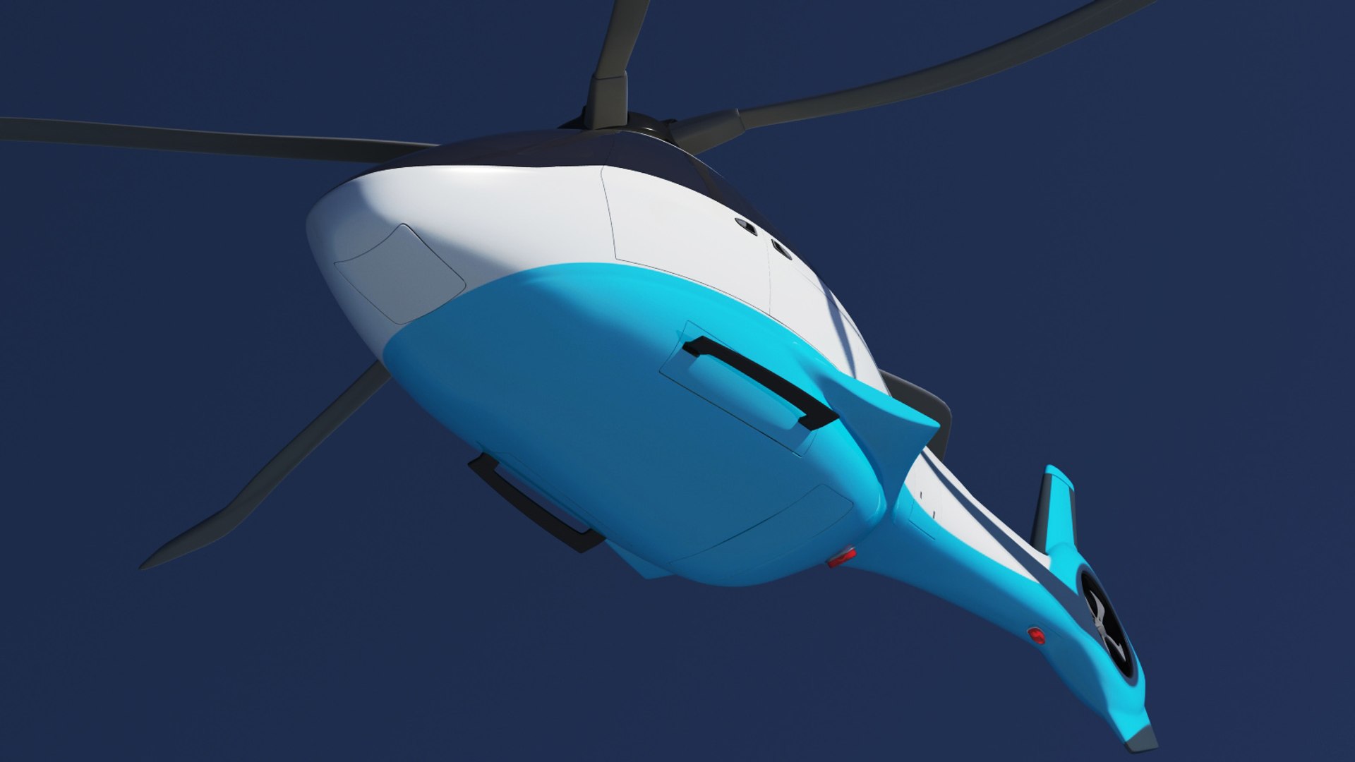 3D model fictional helicopter - TurboSquid 1276629