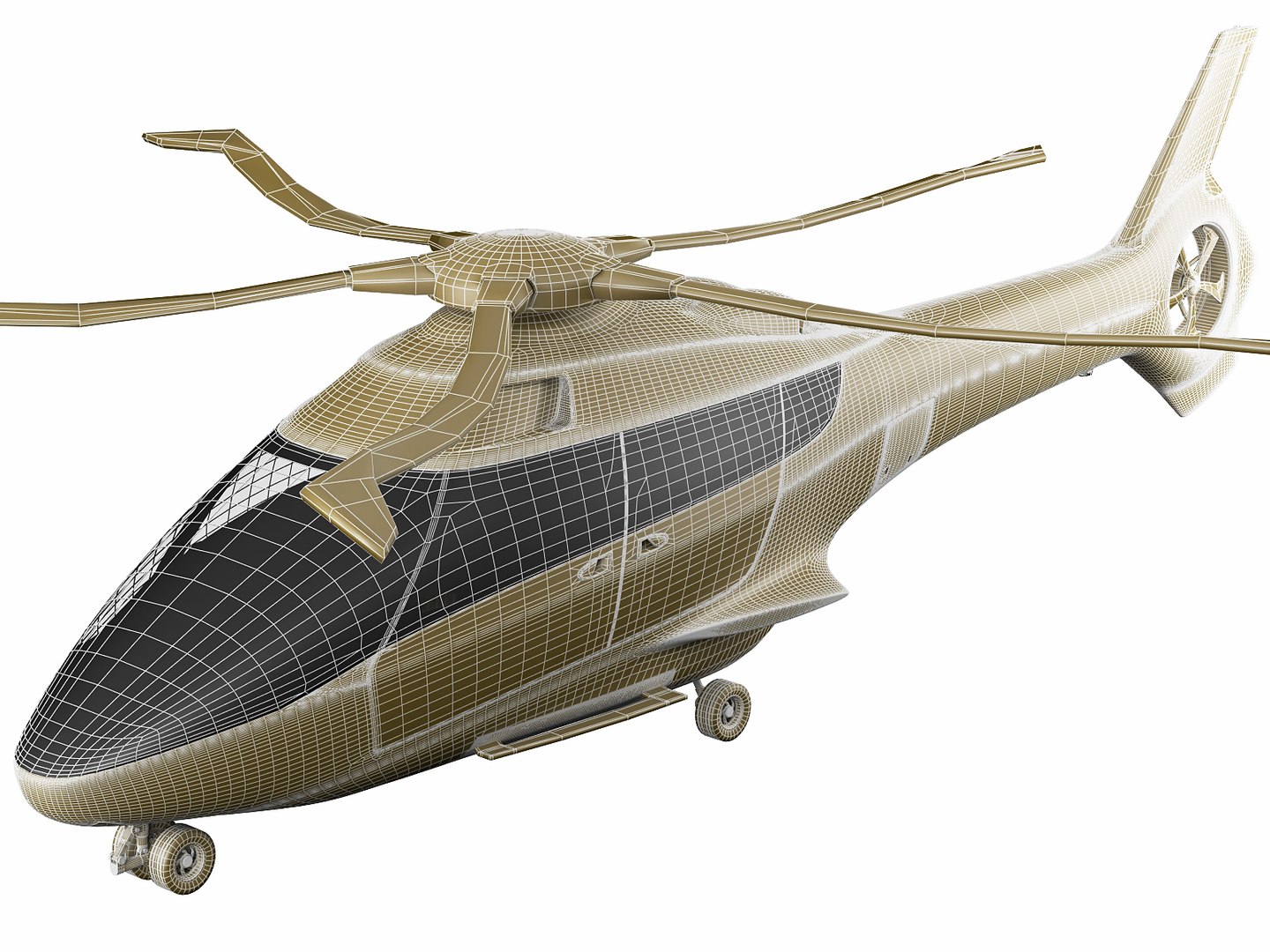 3D model fictional helicopter - TurboSquid 1276629