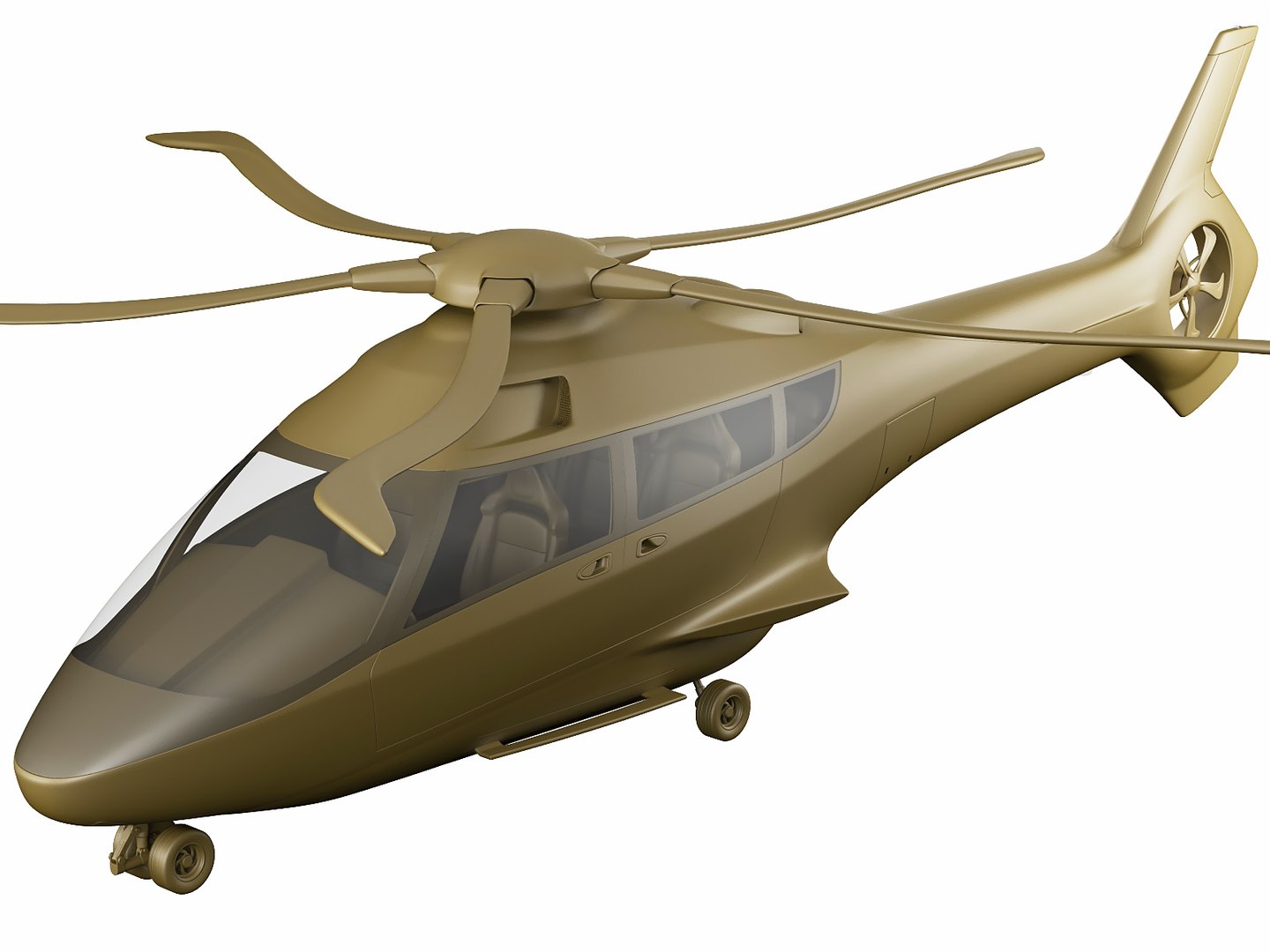 3D model fictional helicopter - TurboSquid 1276629