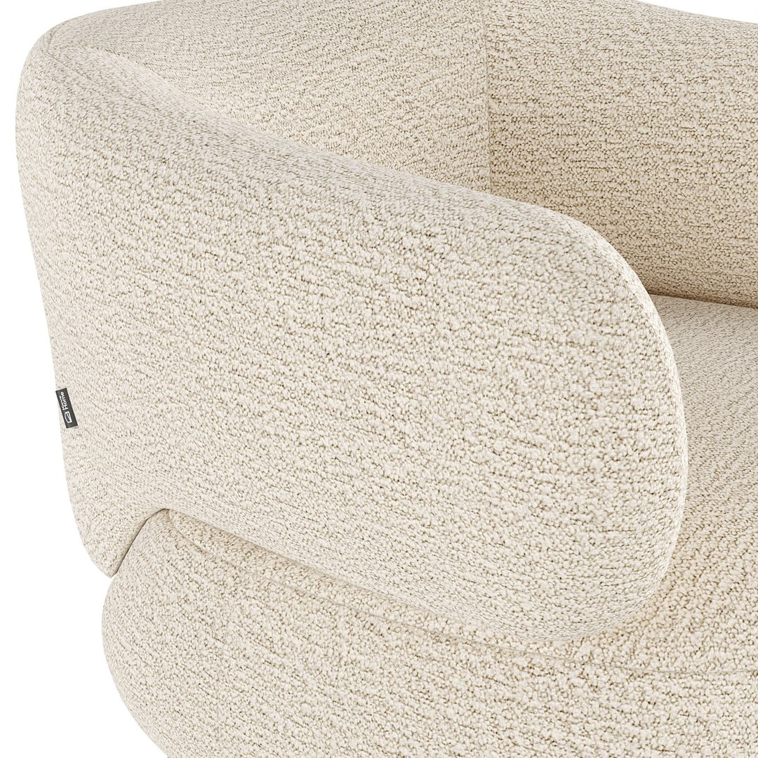 Armchair Luisa model - TurboSquid 2157714