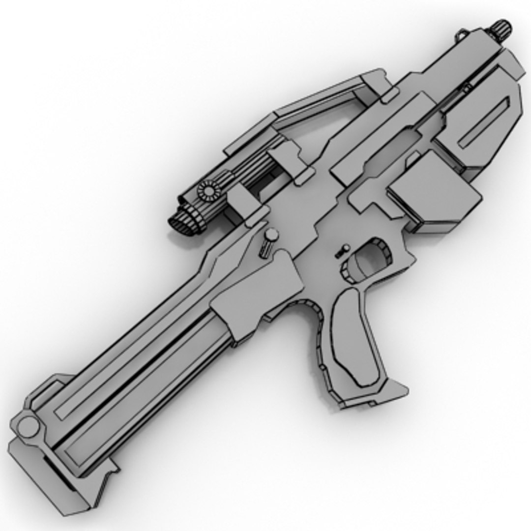 gun 3d model