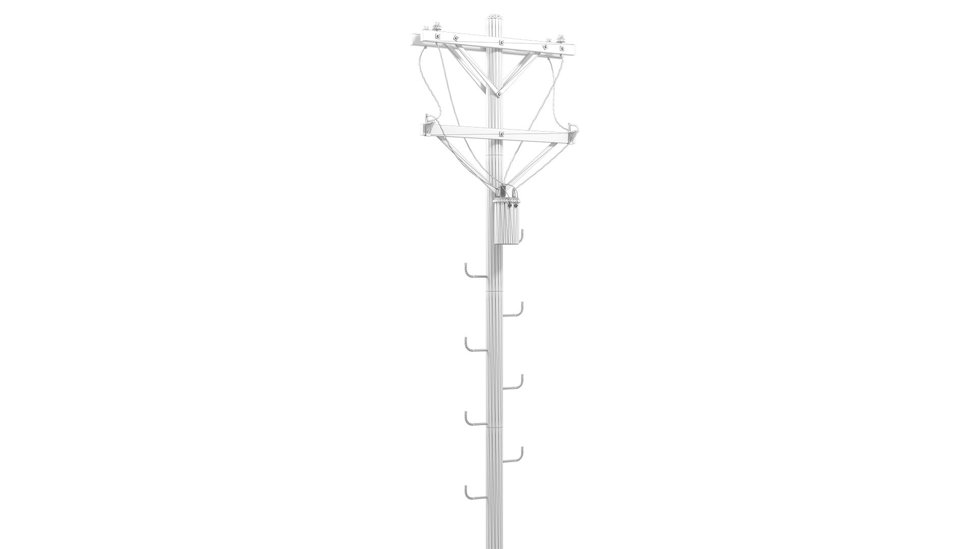 3D PowerPole - TurboSquid 2365867