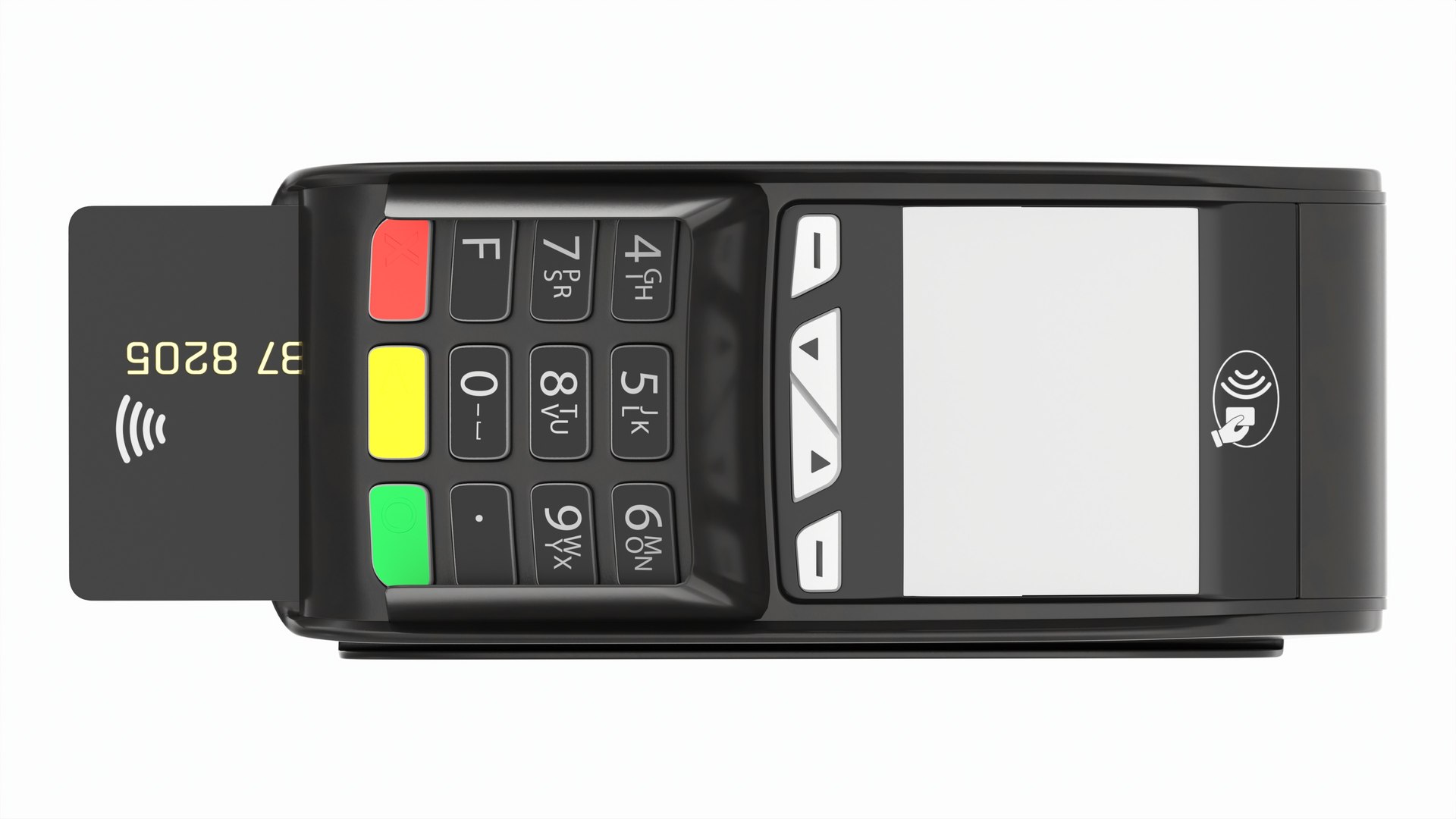 3D Universal Credit Card POS Terminal 01 - TurboSquid 2201753