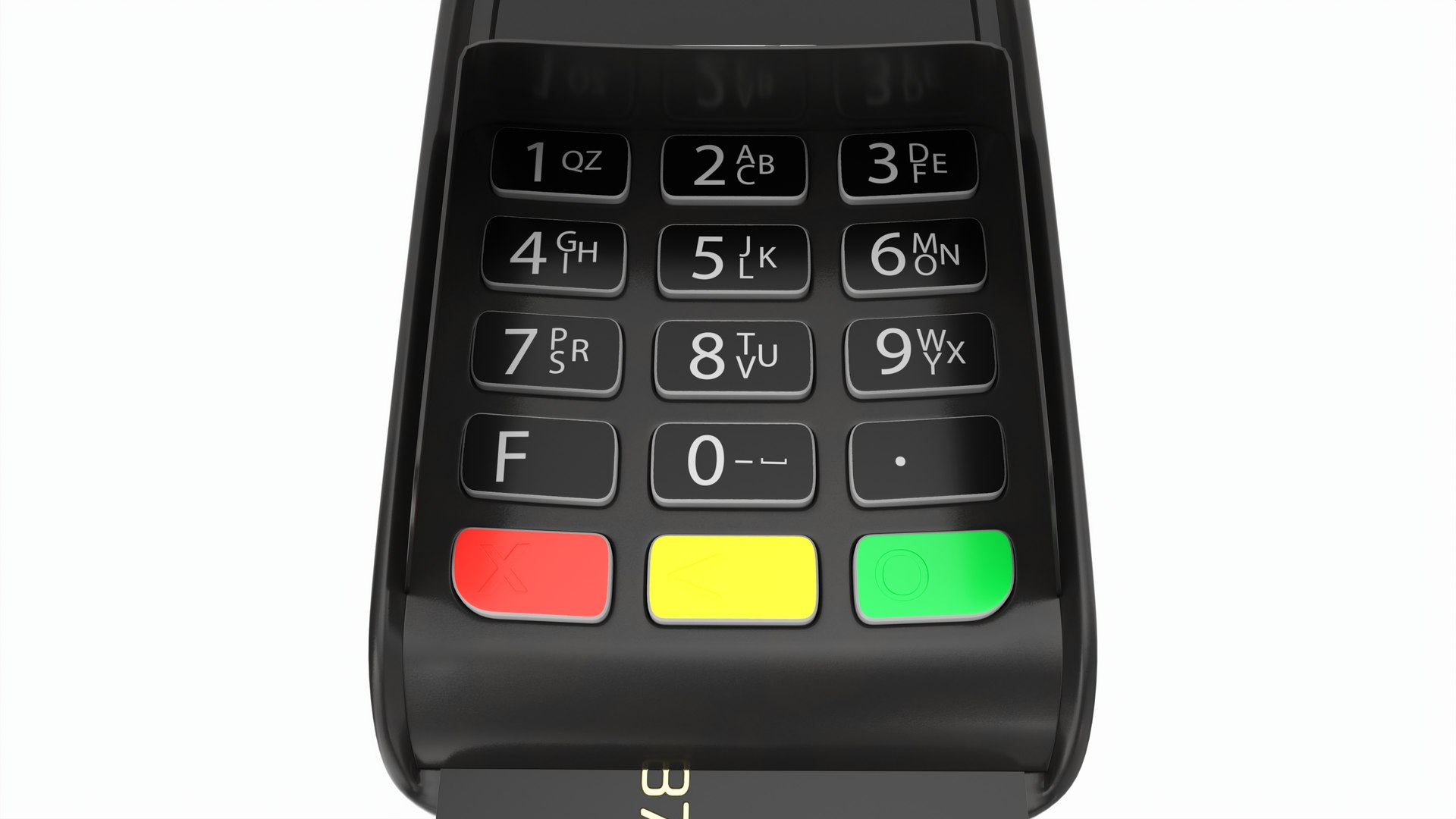 3D Universal Credit Card POS Terminal 01 - TurboSquid 2201753