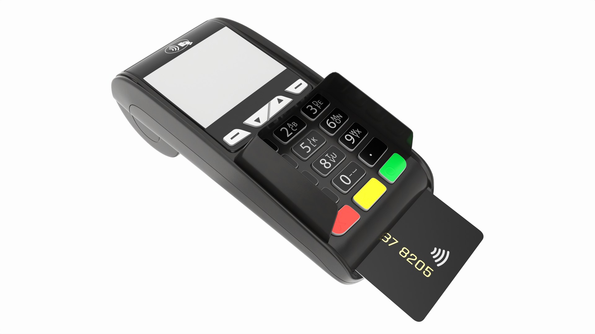3D Universal Credit Card POS Terminal 01 - TurboSquid 2201753